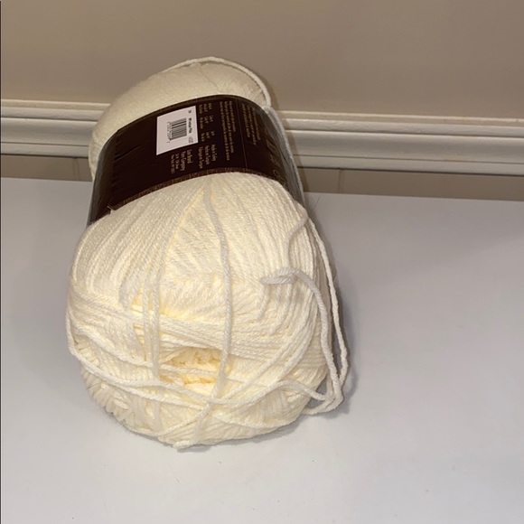 lion brand | Other | Lion Brand Pound Of Love Yarn Antique White Nwt ...